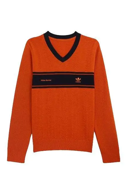 Adidas X Wales Bonner Long Sleeve Knitwear - Orange