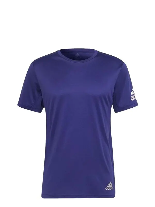 Adidas Short Sleeve Crewneck T-shirt With Shoulder Logo - Multi-color