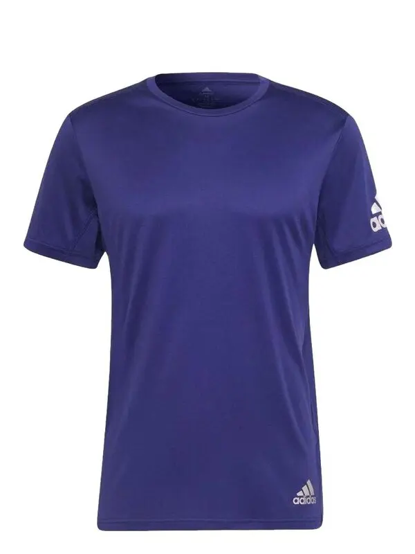 Adidas Short Sleeve Crewneck T-shirt With Shoulder Logo - Multi-color