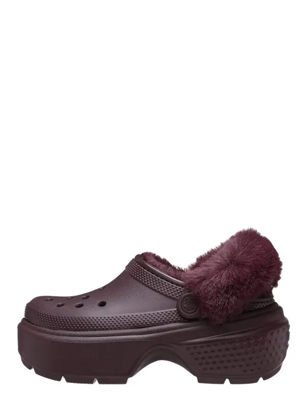 CROCS Stomp Lined Clogs - Dark Purple
