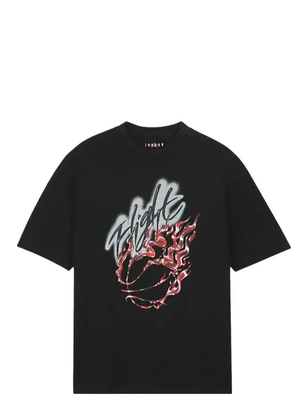 JORDAN X Travis Scott Flight Graphic T-shirt Asia Sizing - Black