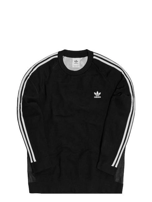 Adidas Originals 3-stripes Knit Crew - Black
