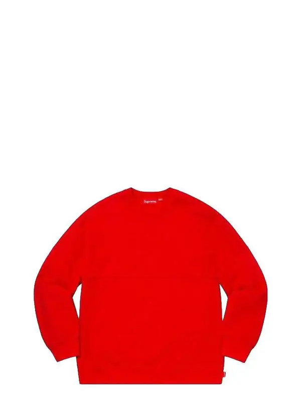 Supreme Stars Crewneck Sweatshirt - Red/white