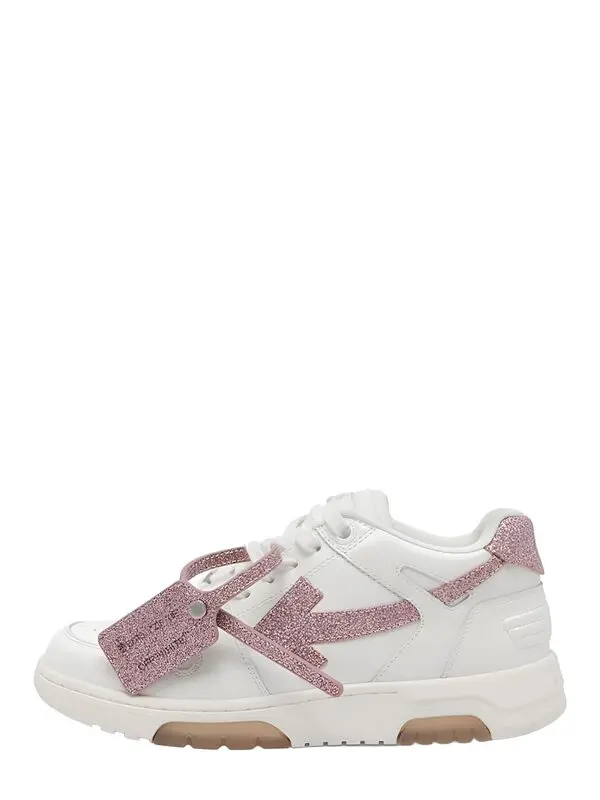 Off-White Out Of Office Low-top Sneaker - Pink/white