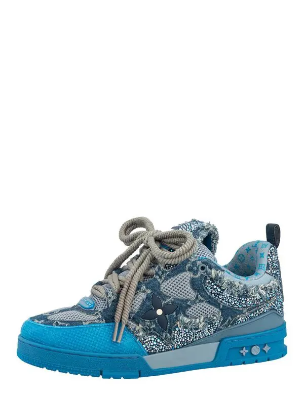 LOUIS VUITTON Skate Sneakers - Blue/grey