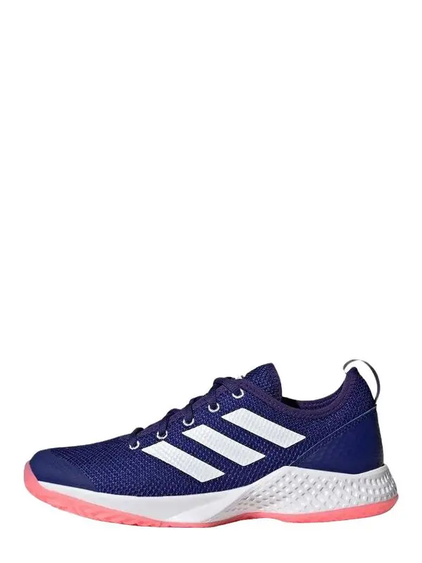 Adidas Courtflash Tennis Shoes - Purple/white/pink