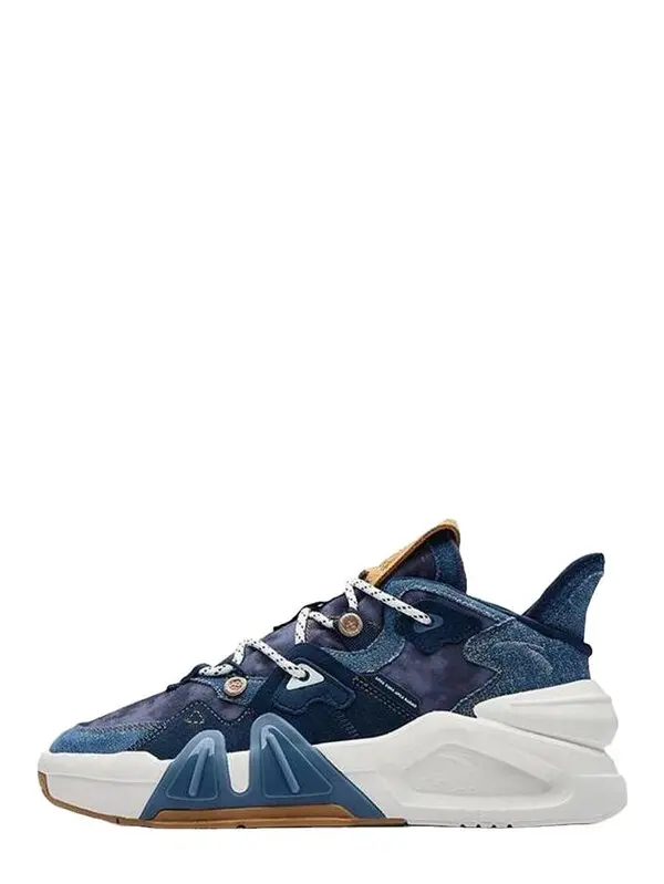 ANTA Badao 4 Sneakers - Indigo Blue/white/khaki