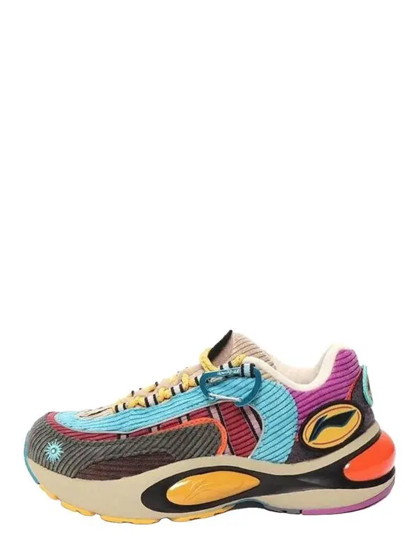 LI-NING New York Fashion Week" Vintage Corduroy Sneakers - Blue
