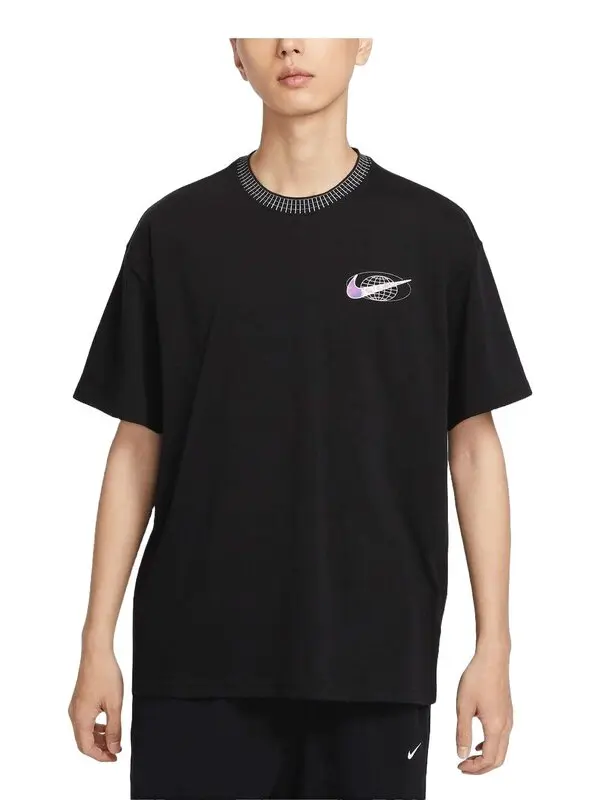 Nike Swoosh Graphic T-shirt Asia Sizing - Black