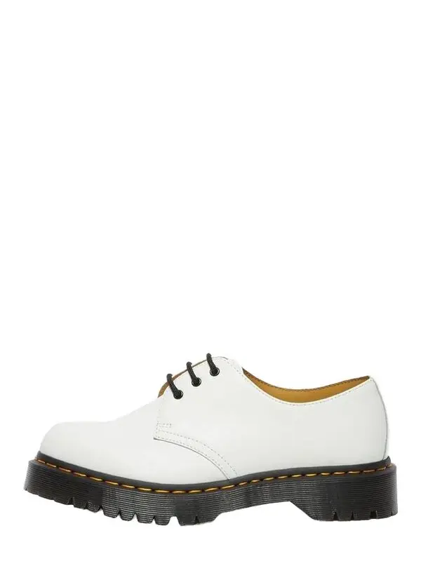 Dr. Martens 1461 Bex Smooth Leather Oxford Shoes - White/black