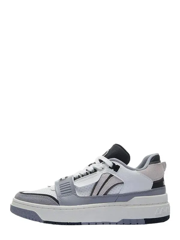 LI-NING Badfive Retro Low Top Sneakers - Creamwhite/gray