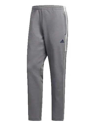 Adidas 3-stripe Collection Dobby Pant Casual Elastic Waistband Sports Long Pants Gray - Grey