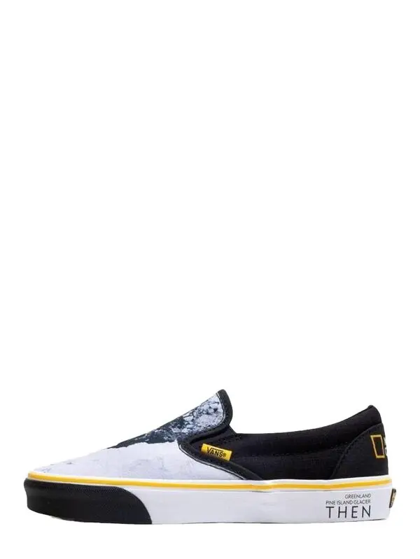 VANS X National Geographic Classic Slip-on 'then Now Glacier - Black/white