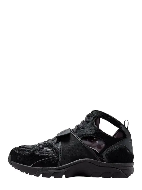 Nike X Corteiz Air Trainer Huarache - Black/black/white
