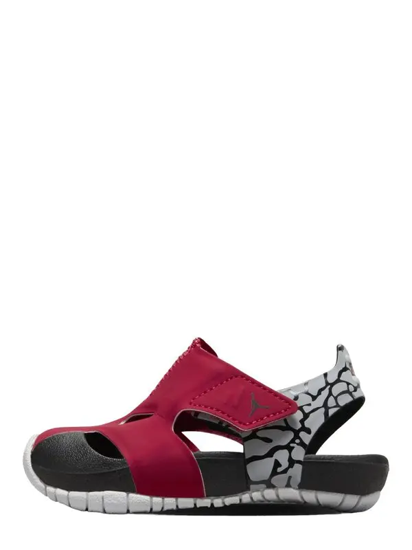 JORDAN Flare Sandal - Gym Red/white/black