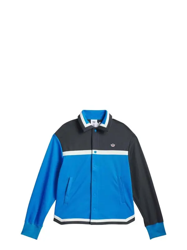 Adidas X Clot Warmup Jacket - Bright Blue