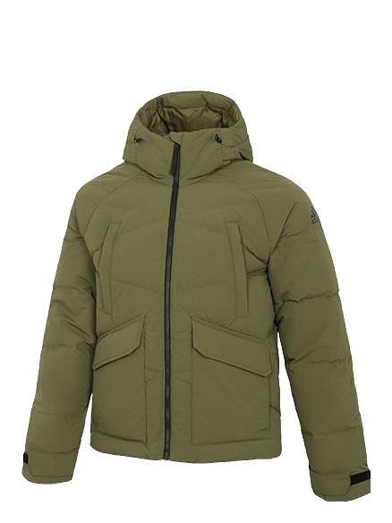 Adidas Big Baffle Down Jacket With Hood - Default Color