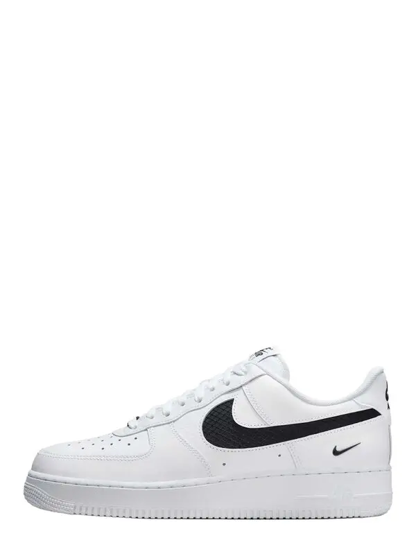 Nike Force 1 Low "nylon Swoosh - White/black