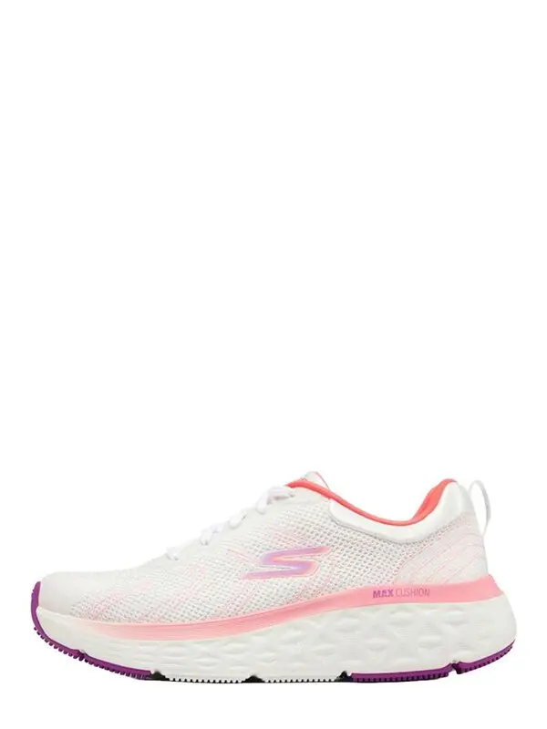 Sketchers Max Cushioning Delta Sneakers - White/pink/purple