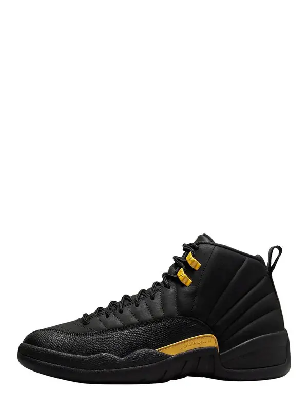 JORDAN Air Retro "black Taxi" High Top Sneakers - Black/gold