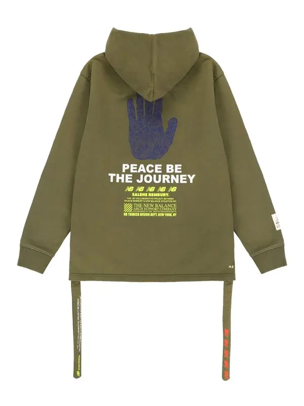 NEW BALANCE X Salehe Bembury Graphic Hoodie - Tan
