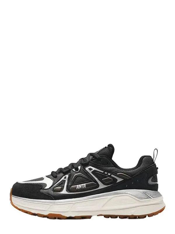 ANTA Engine Sneakers - Black/white/silver