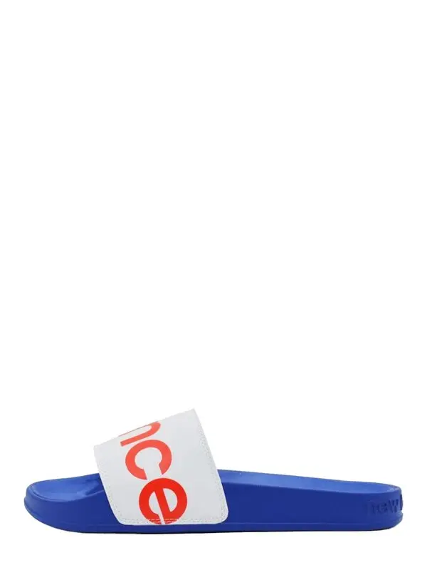 NEW BALANCE 200 Slippers - White/blue/red