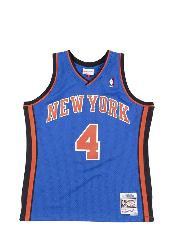 Mitchell & Ness X Nba New York Knicks 2005-06 Swingman Jersey 'nate Robinson 4 - Blue