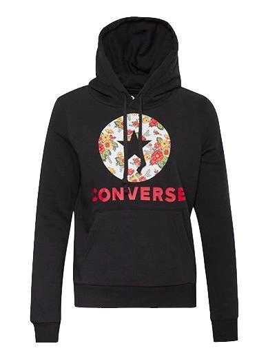 CONVERSE Printing Alphabet Hoodie - Black