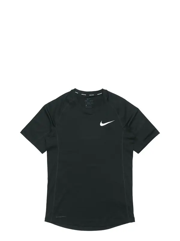 Nike Dri-fit Training Short Sleeve T-shirt - Black