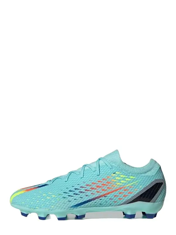 Adidas X Speedportal.3 Mg Athletic Sneakers - Blue/yellow