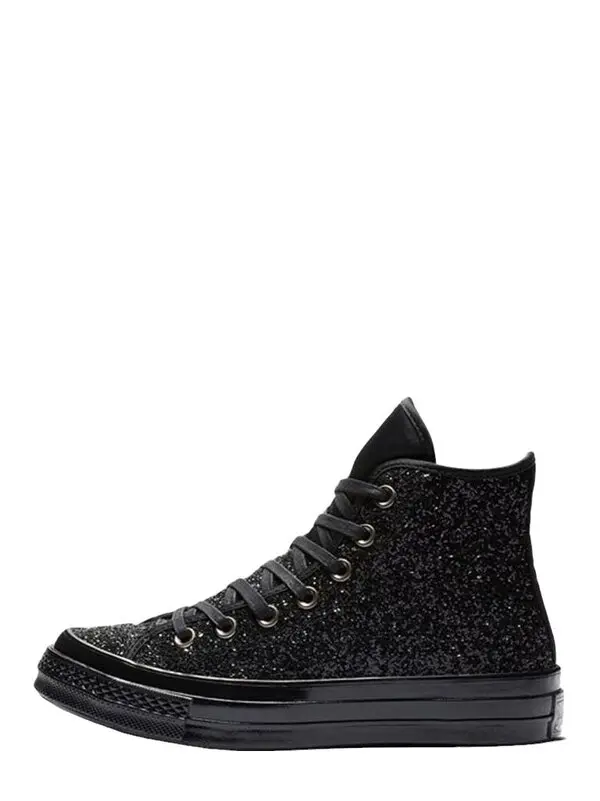 CONVERSE Chuck Taylor All Star Hi Glitter Sneakers - Black