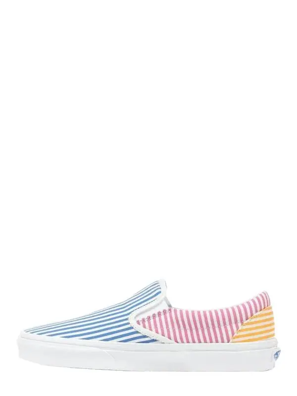 VANS Classic Slip-on "mix Stripes - Blue/pink/yellow