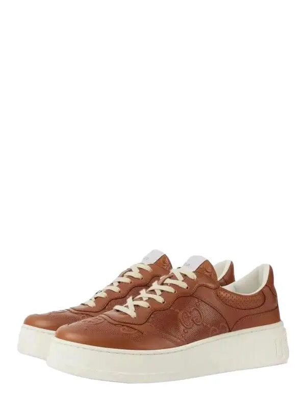 Gucci Chunky B Gg Sneakers - Tan