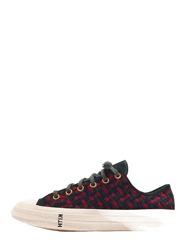 CONVERSE Kith X Bergdorf Goodman X Chuck 70 Low 'multi Woven' Sneakers - Black/red