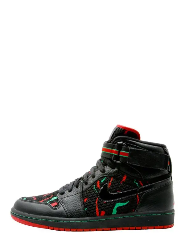 JORDAN 1 High Strap Sneakers - Black