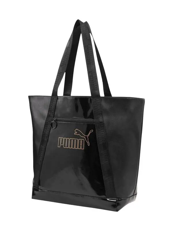PUMA Core Up Large Shopper Bag - Black/gold