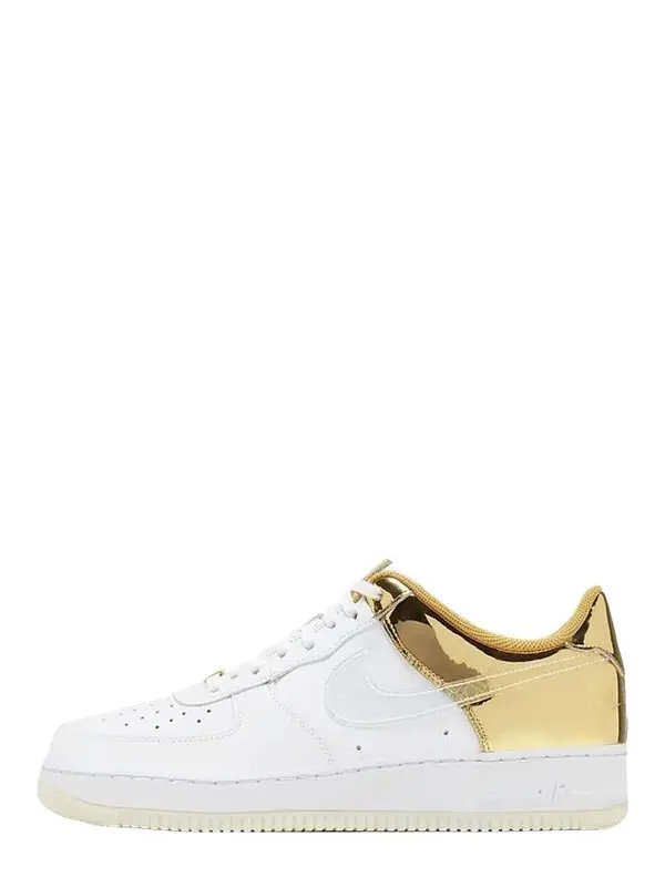 Nike Force 1 '07 Prm Shanghai Sneakers - White/gold