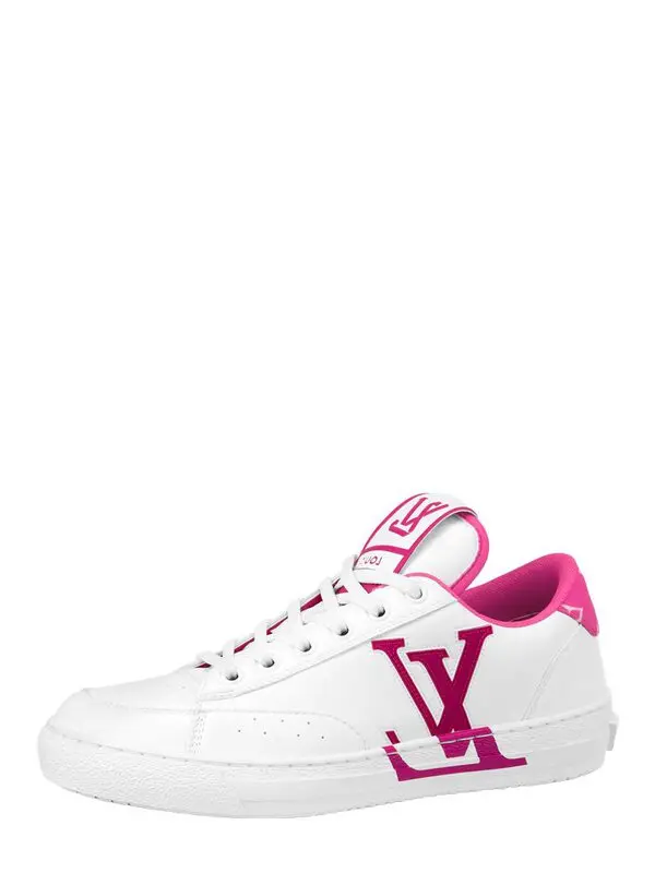 LOUIS VUITTON Charlie Sneakers - White/pink