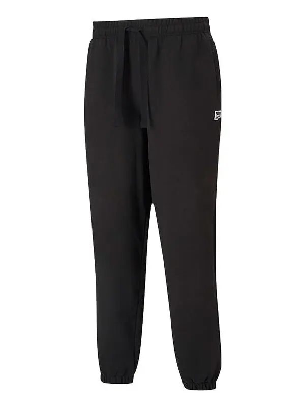 PUMA Downtown Logo Sweatpants Casual Sports Sweatpants Black - Default Color