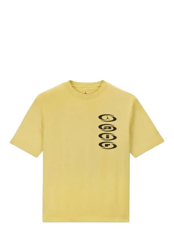 JORDAN X Travis Scott Air T-shirt Asia Sizing - Celery