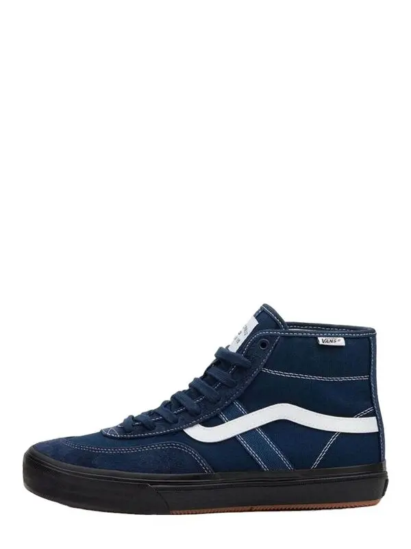 VANS Crockett High Vcu Lace Up Sneakers - Blue/white