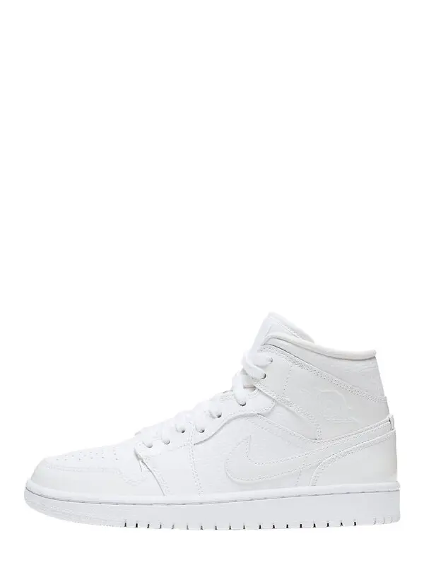 JORDAN 1 Mid Sneakers - White