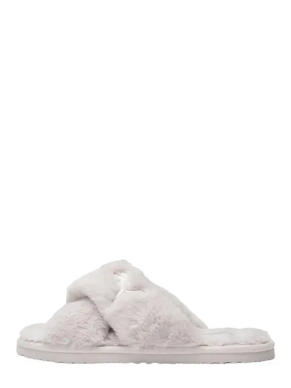 PUMA Fluff X Strap Slide - White