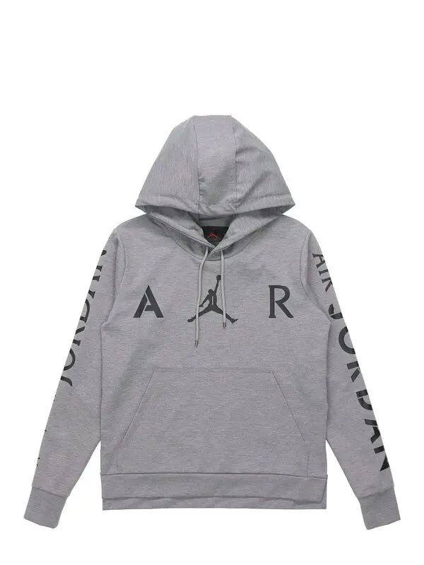 JORDAN Alphabet Logo Hoodie - Gray