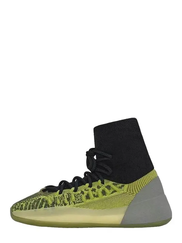 Adidas Yeezy Basketball Knit High Top Sneakers - Blue/black