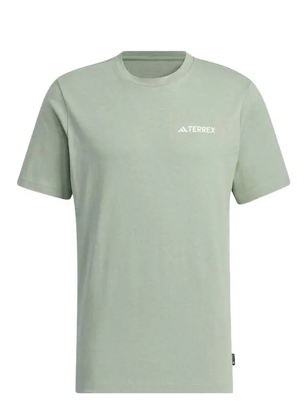 Adidas Graphic T-shirt Asia Sizing - Green