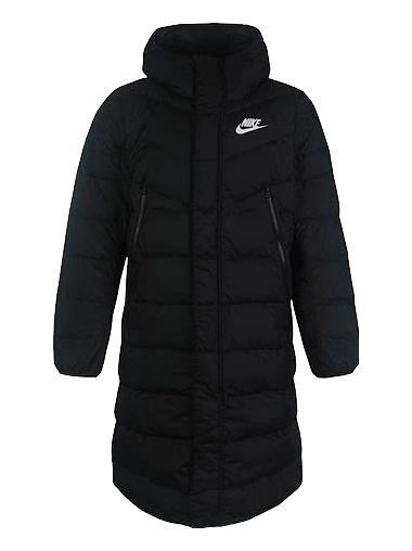 Nike Down Fill Hooded Puffer Jacket - Black