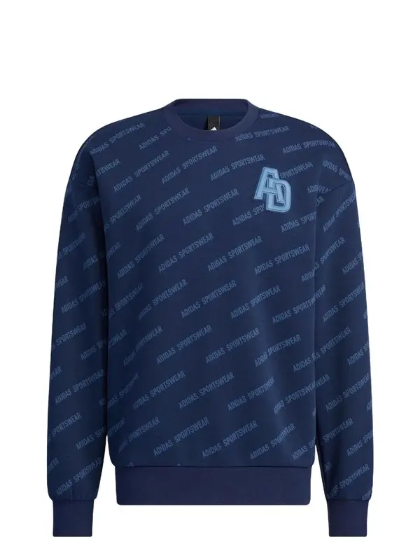 Adidas Monogram Crewneck Sweatshirt - Default Color