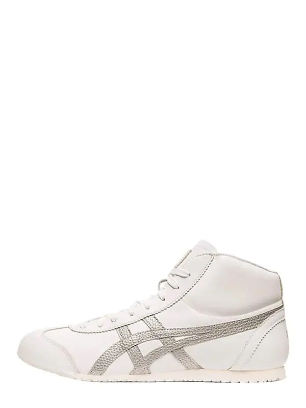 Onitsuka Tiger Mexico Mid Runner Sneakers - White Gray